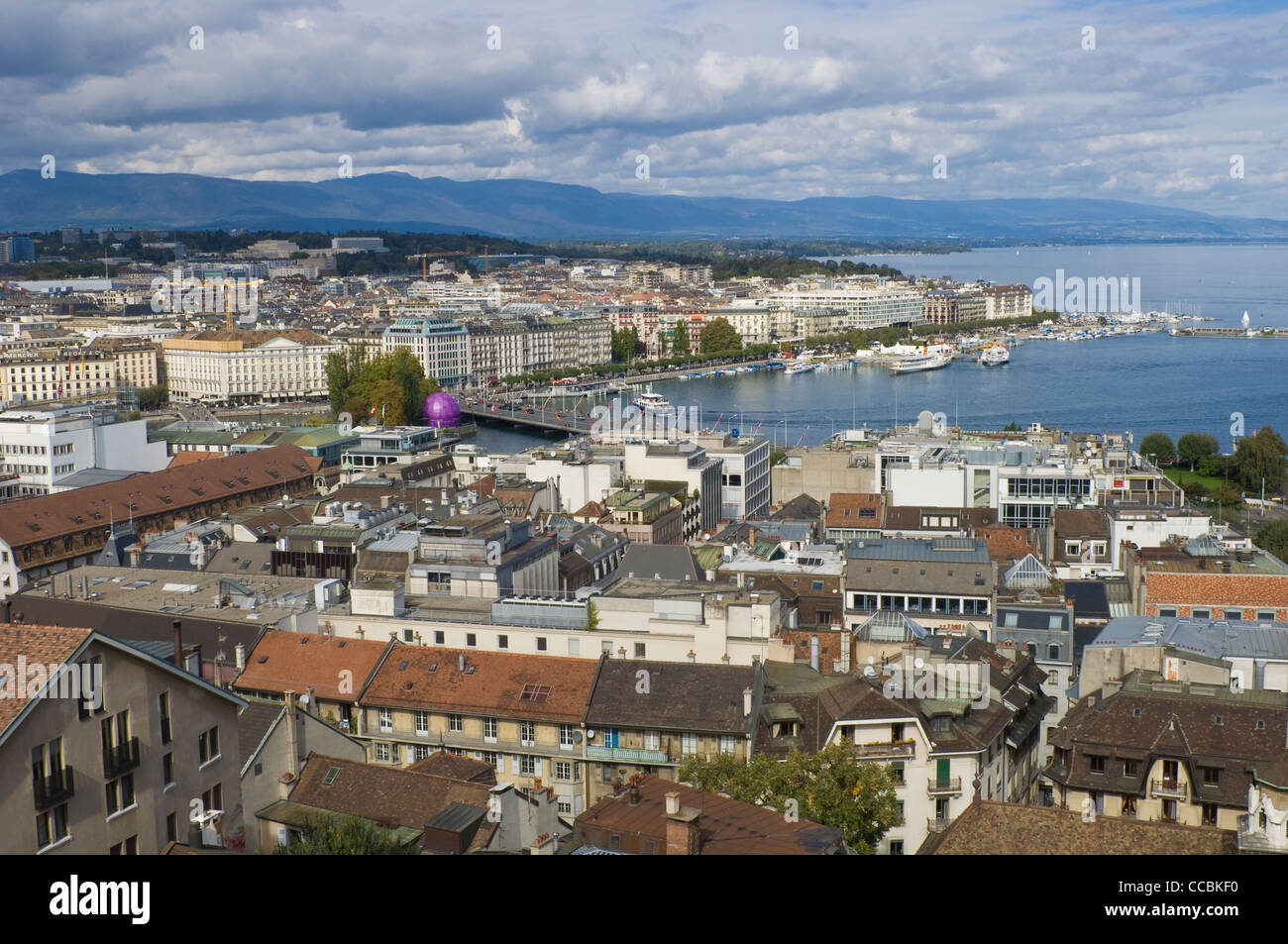 town view, geneva, switzerland Stock Photo - Alamy
