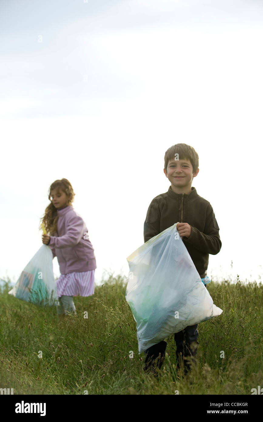 Child Picking Garbage Stock Photos & Child Picking Garbage Stock Images ...