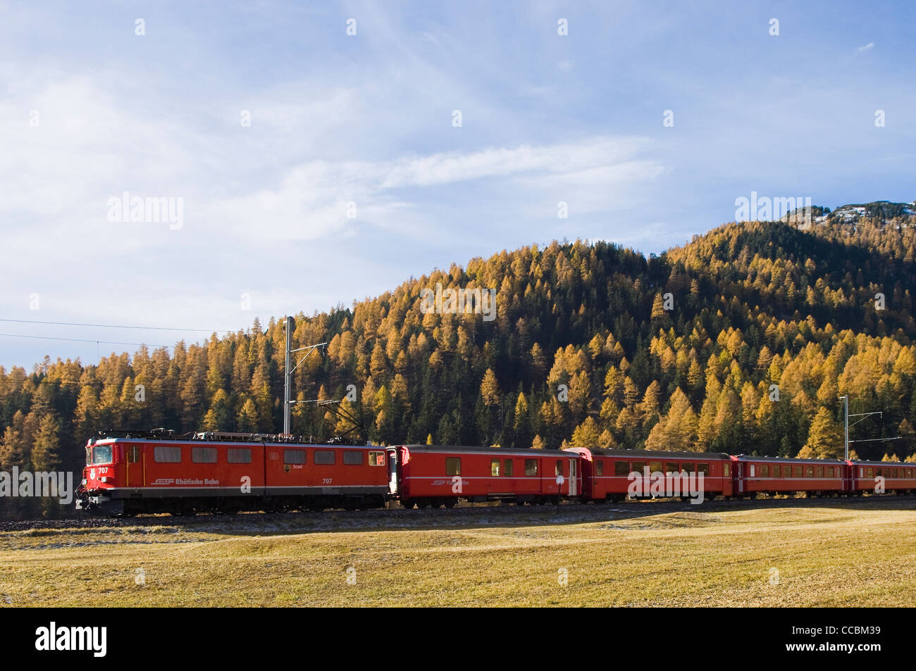 Rhatische bahn hi-res stock photography and images - Alamy