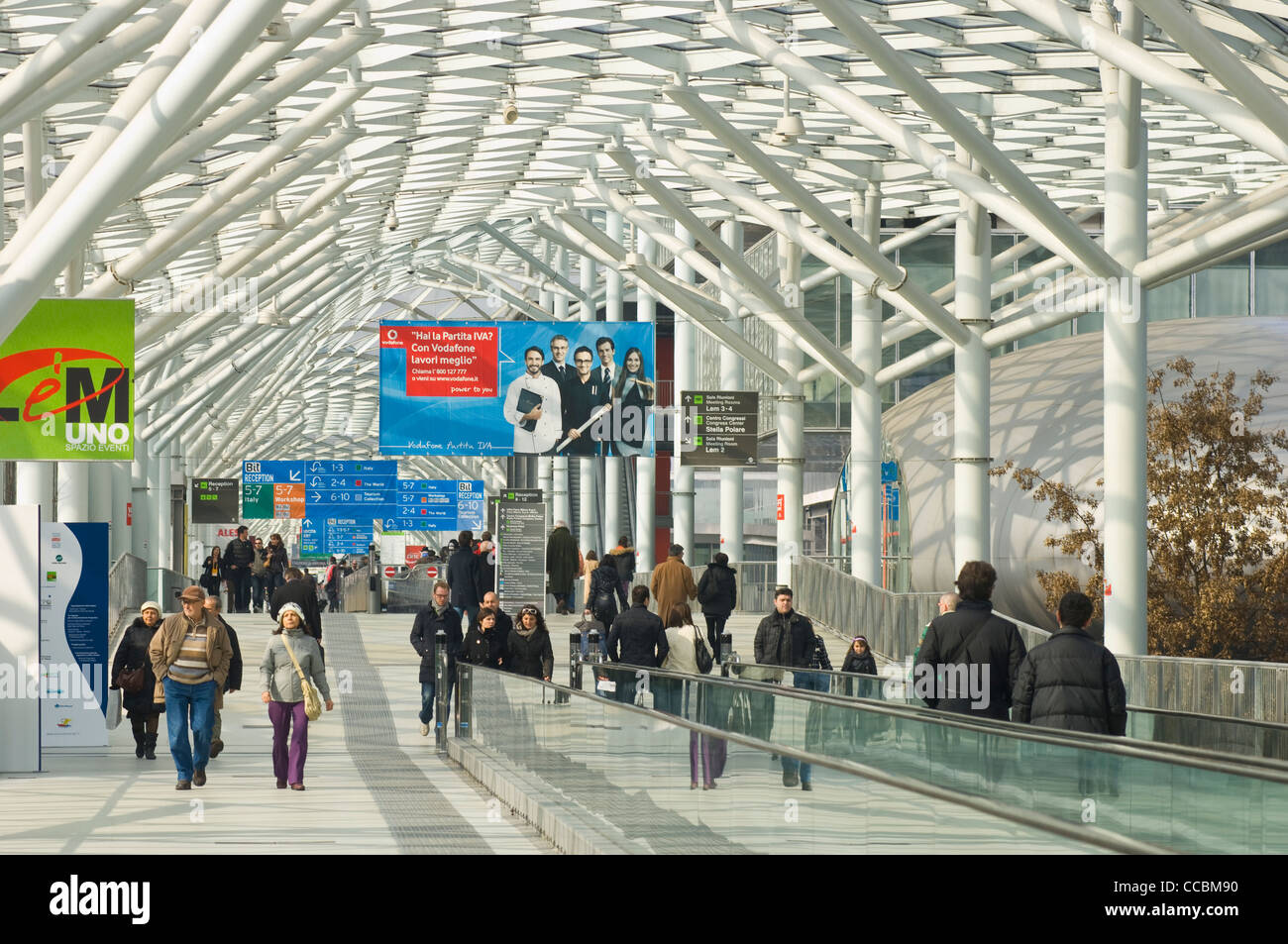 new milan trade fair, rho, italy Stock Photo - Alamy