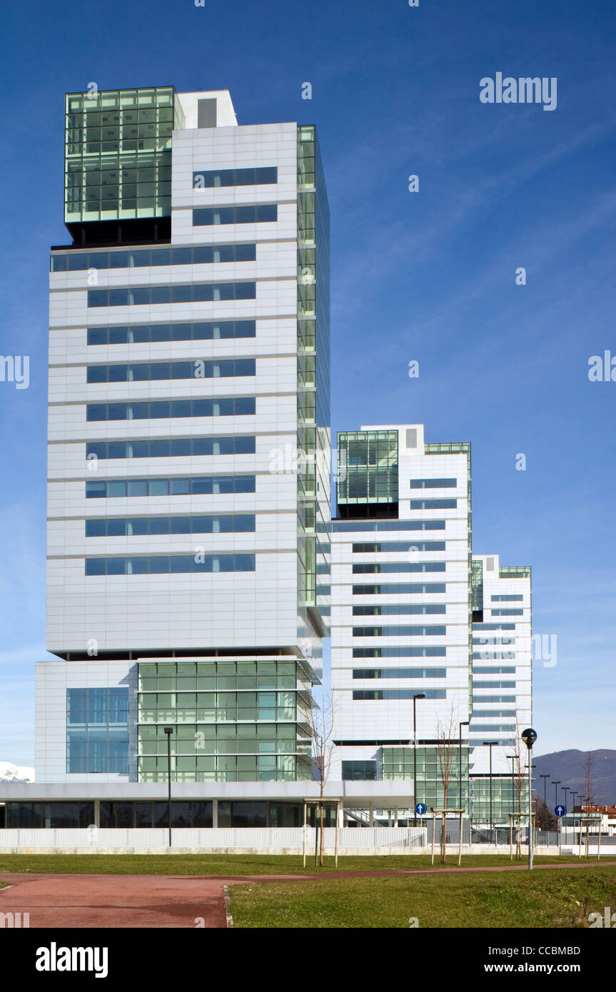 Brescia three towers skyscraper hi-res stock photography and images - Alamy