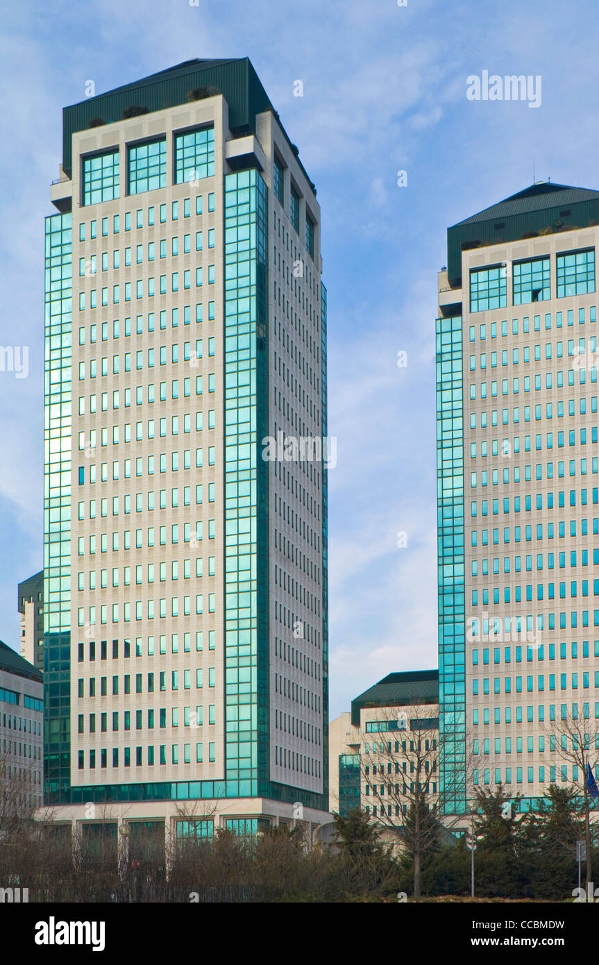 the white towers, vimercate, italy Stock Photo - Alamy