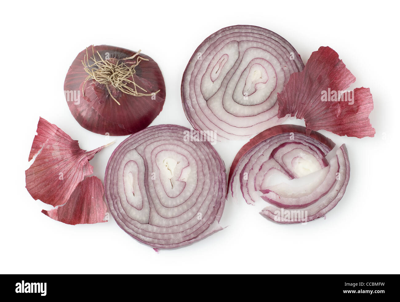Red Onion as a Healthy and Nutritious Dietary Supplement Stock Photo ...