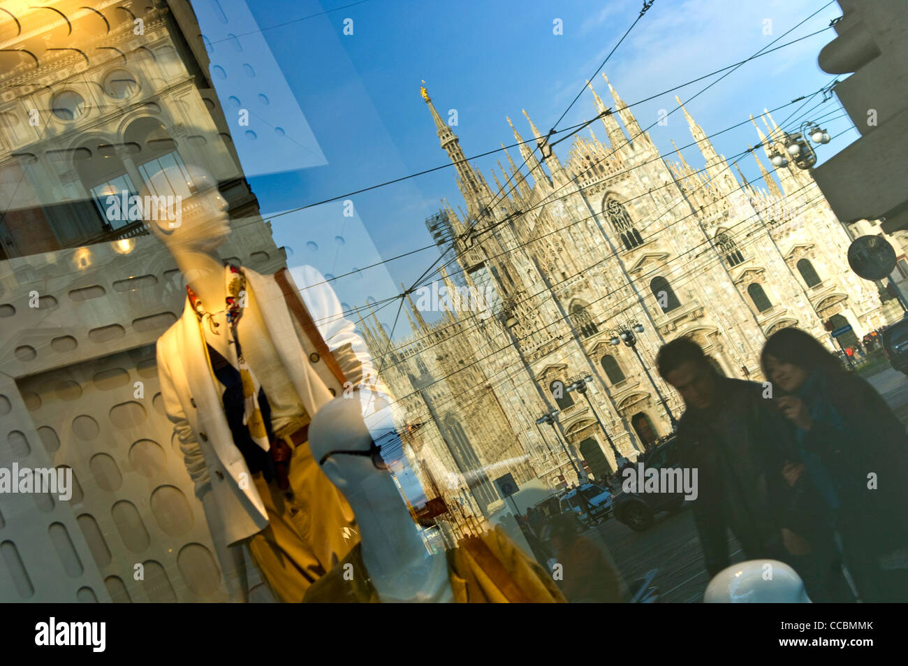 shop window in via torino, milan, italy Stock Photo - Alamy