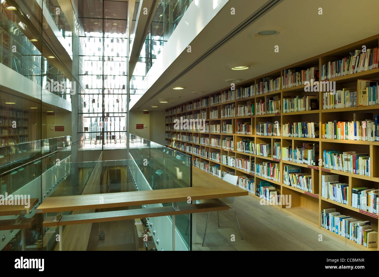 public library, nembro, italy Stock Photo - Alamy
