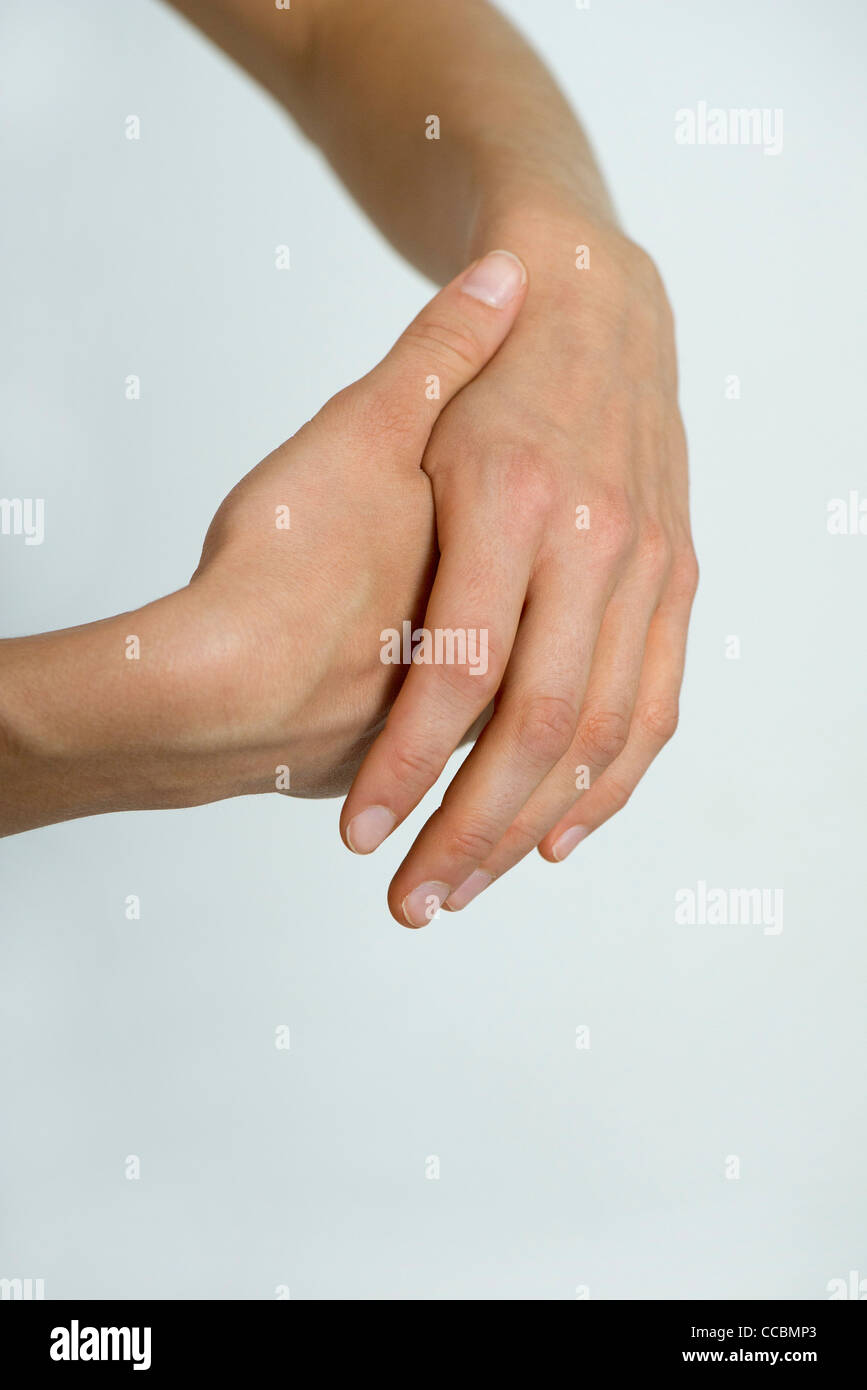 Arthritis hands hi-res stock photography and images - Alamy