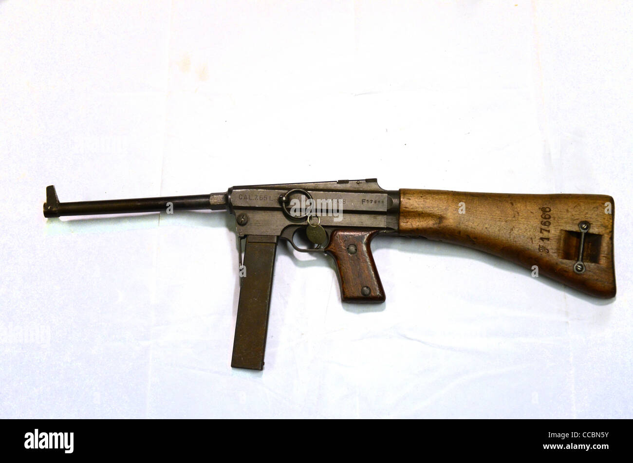 MAS Model 38 France 7.62mm long 1942 submachine gun Stock Photo - Alamy