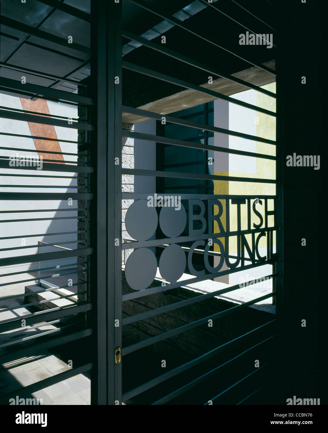 BRITISH COUNCIL OFFICES ENTRANCE SIGN Stock Photo - Alamy
