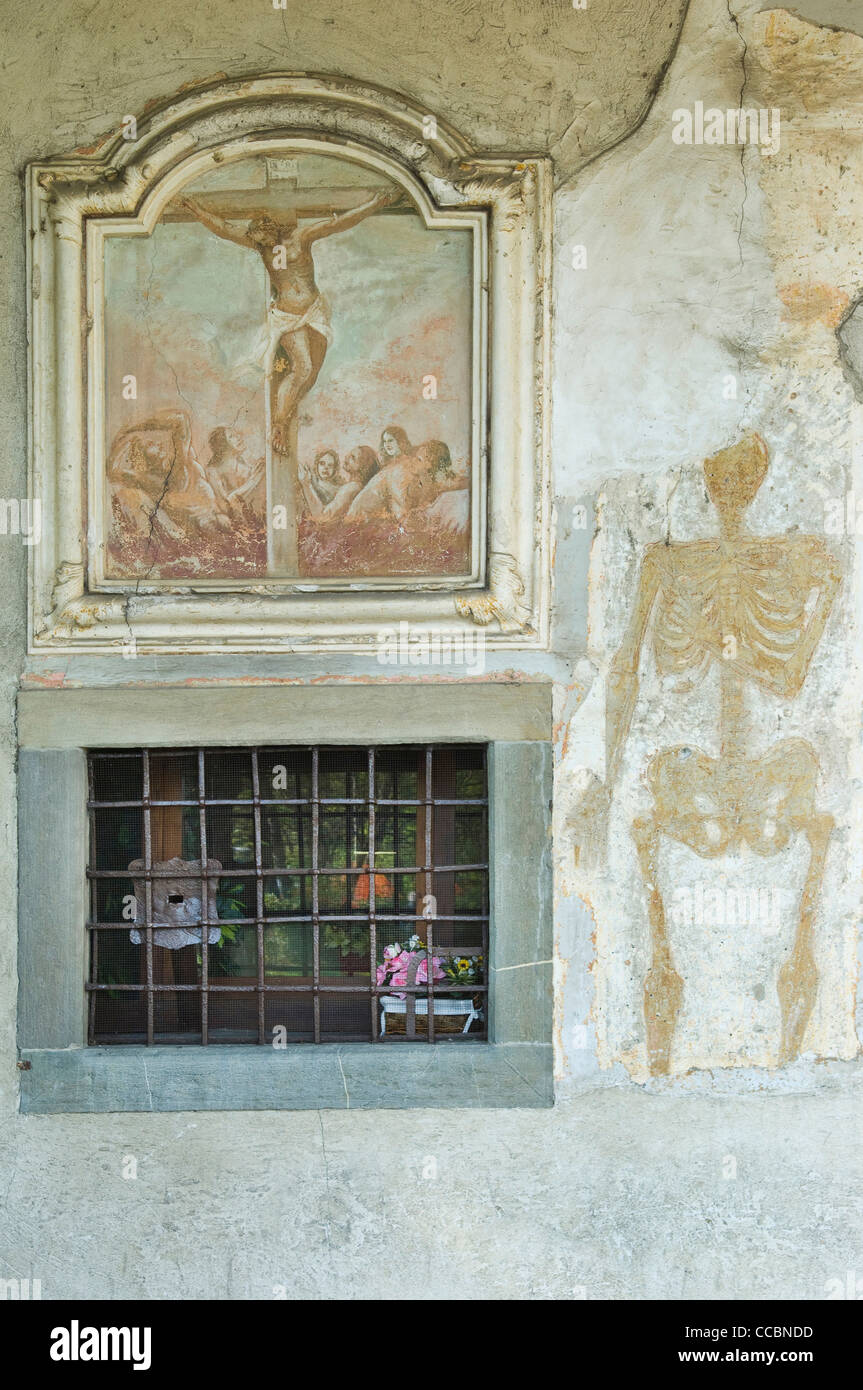 st. alexander church at paderno area, seriate, italy Stock Photo - Alamy