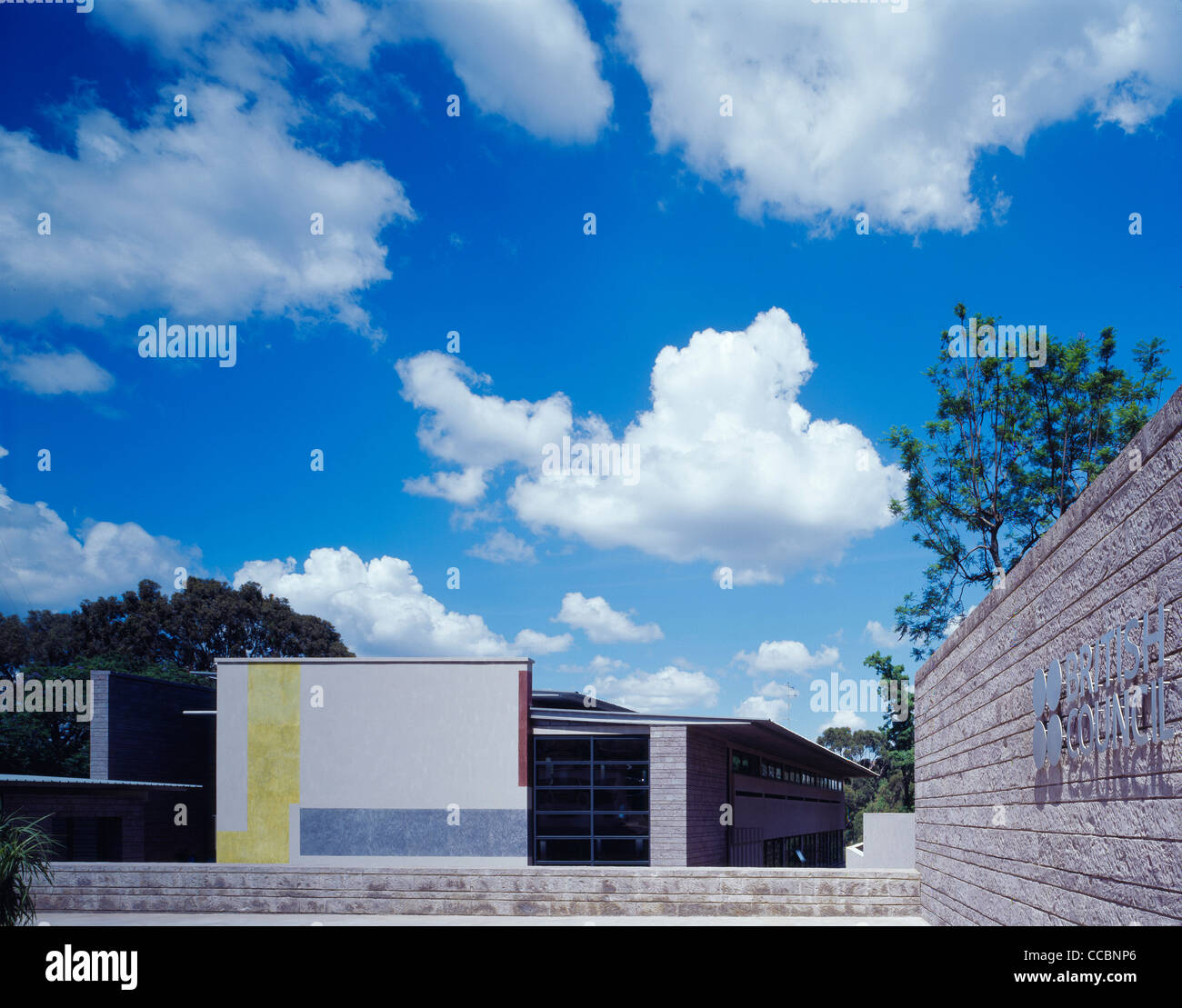 BRITISH COUNCIL OFFICES VIEW FROM STREET WITH SIGN Stock Photo - Alamy