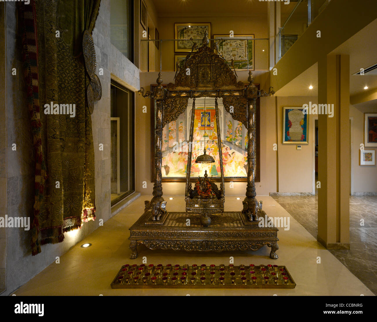 Two Houses For Two Brothers, Delhi, India, 2008 Stock Photo - Alamy