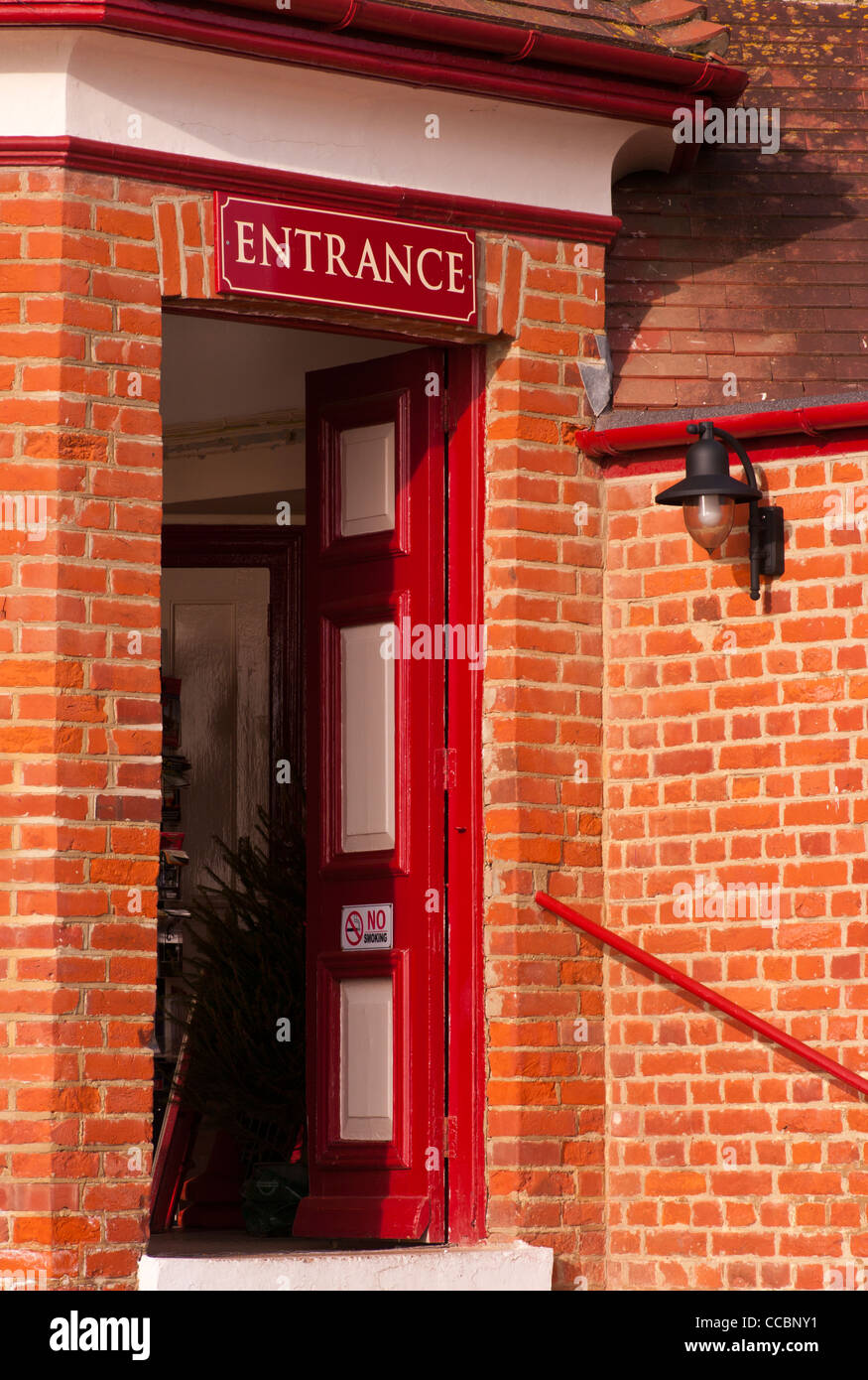 Sign Above Door High Resolution Stock Photography and Images - Alamy