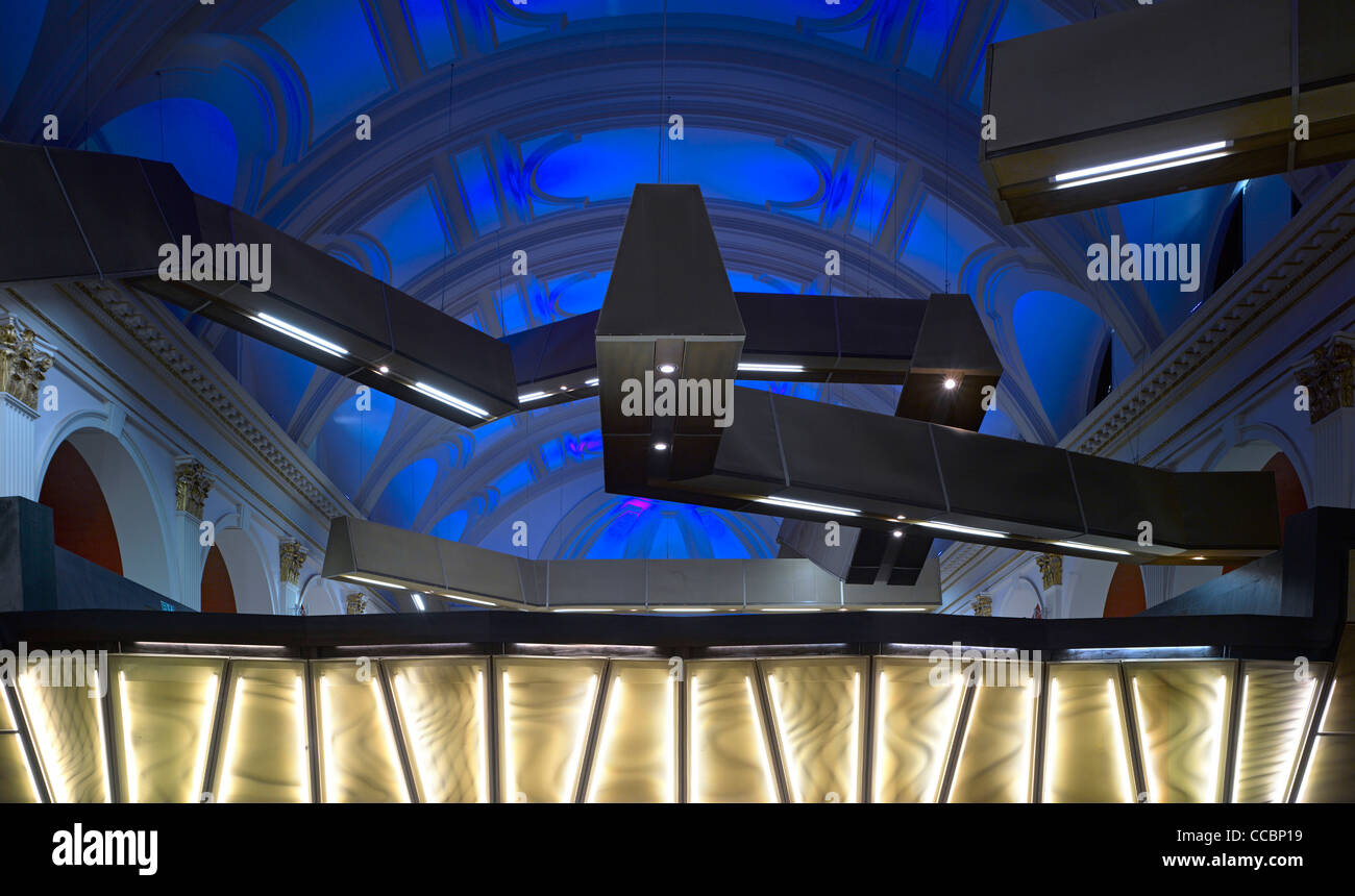 open youth club-abstract lighting detail Stock Photo - Alamy