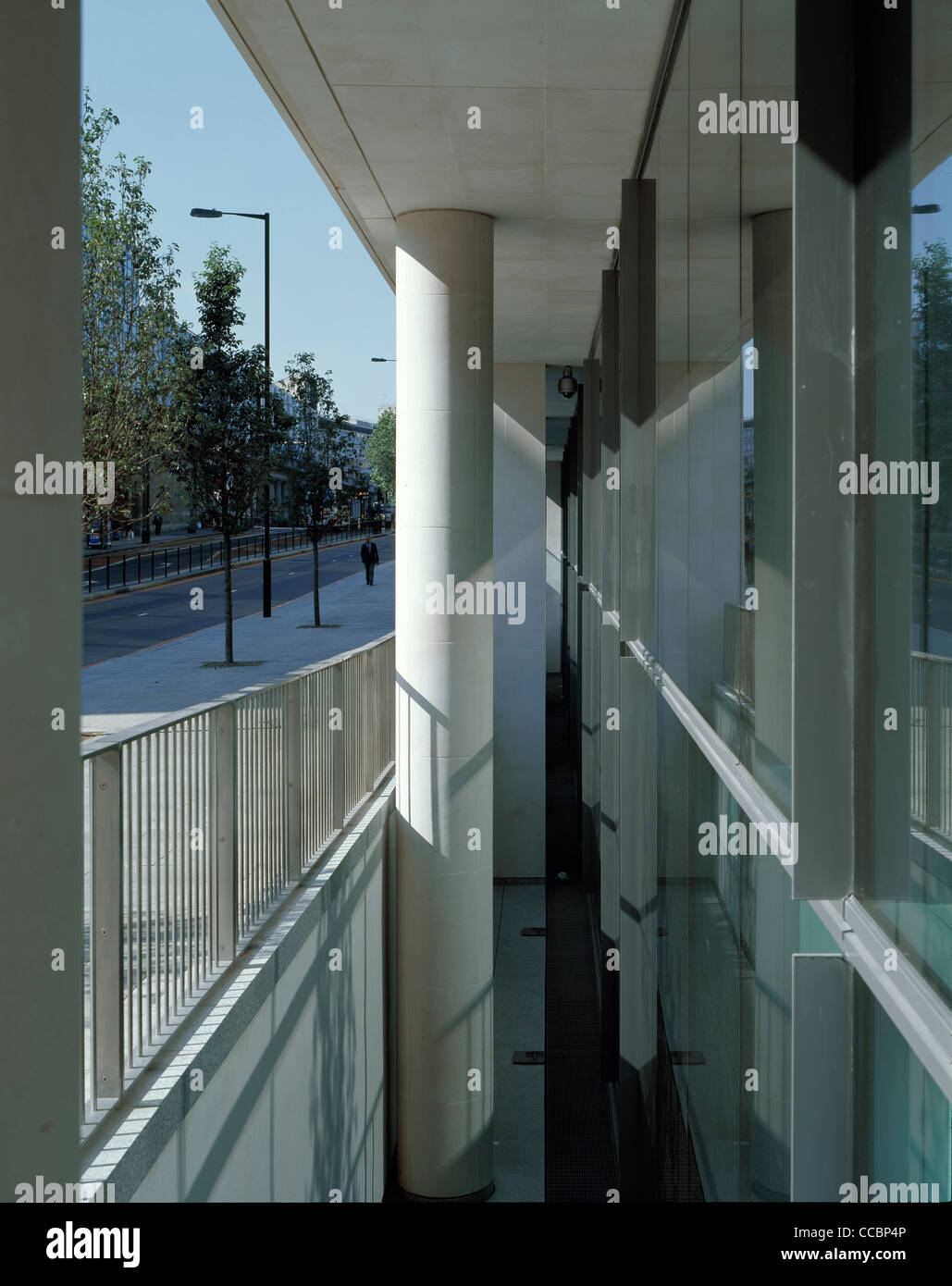 BELGRAVE HOUSE GROUND LEVEL TO BASEMENT FROM EAST Stock Photo - Alamy