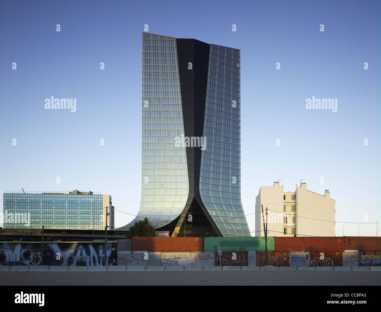 Cma/Cgm Office Tower, Marseille, France, 2010 Stock Photo - Alamy