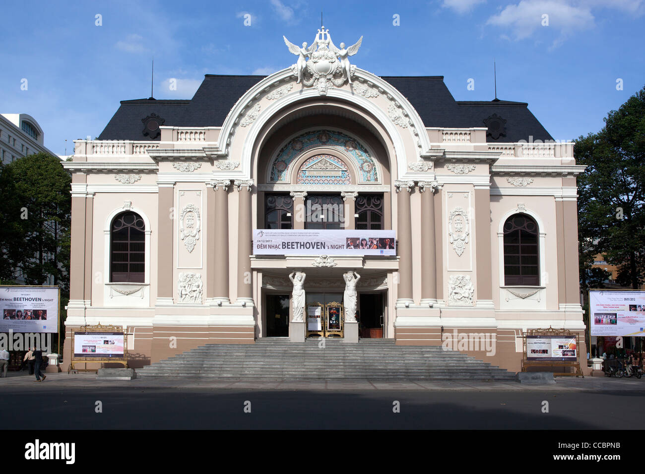 The Saigon Opera House or Municipial Theatre Ho Chi Minh City Vietnam ...
