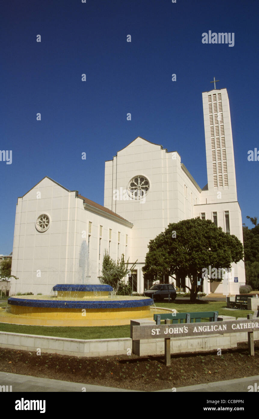 New Zealand Napier Art Deco Buildings St John's Anglican Cathedral ...
