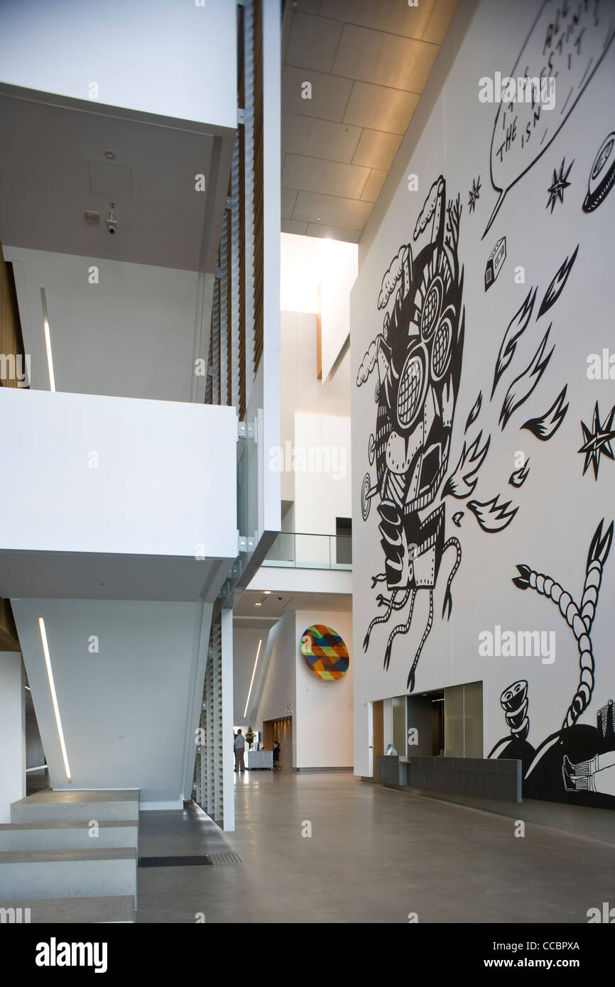 gallery of modern art architectus brisbane australia interior atrium ...