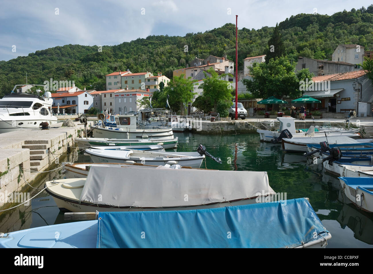 village, cres island, croatia Stock Photo - Alamy