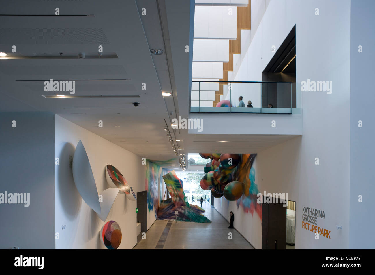 gallery of modern art architectus brisbane australia interior atrium ...