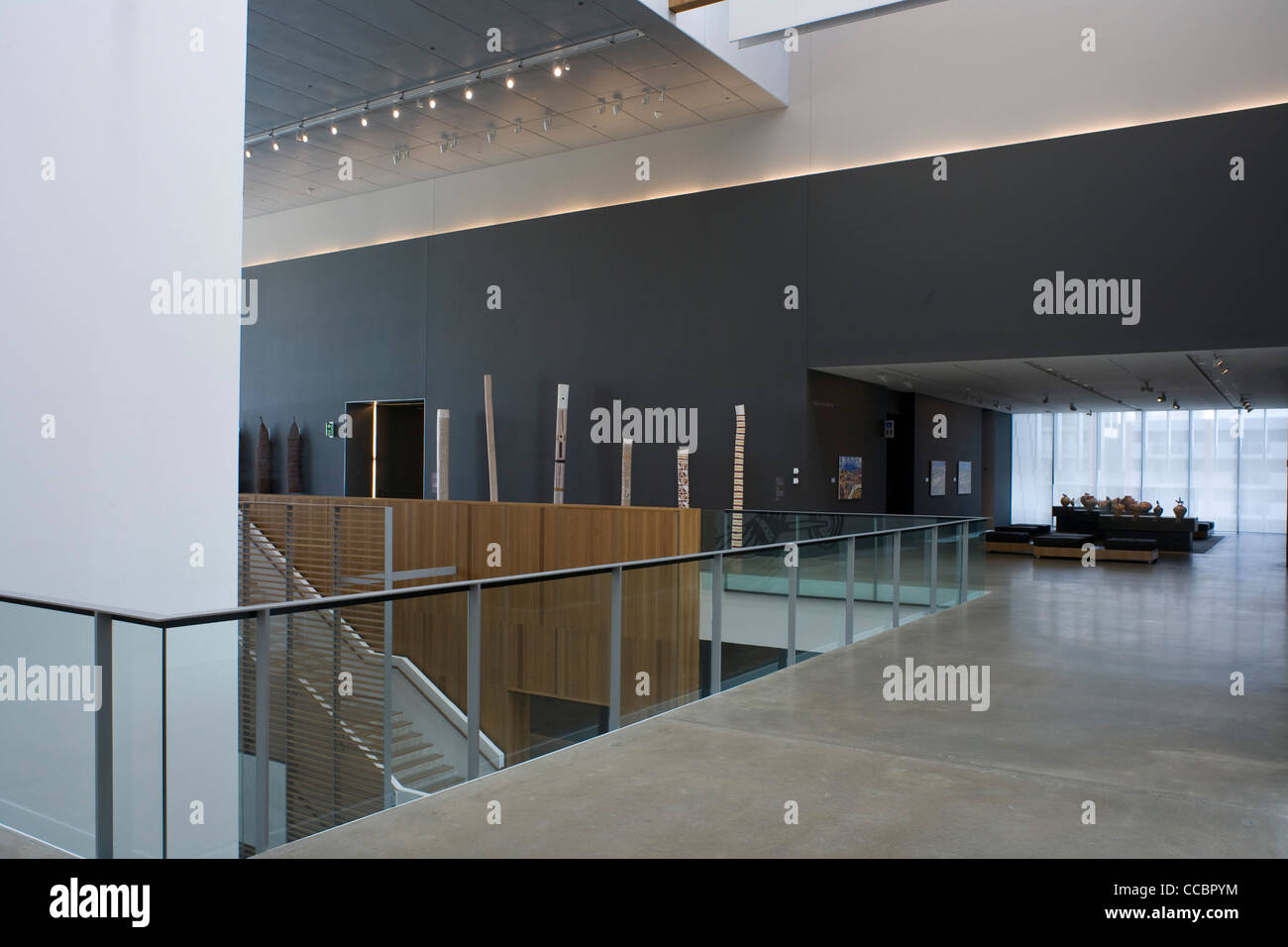 gallery of modern art architectus brisbane australia interior atrium ...