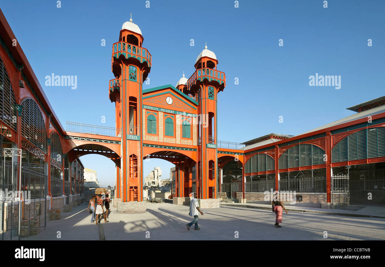 The Iron Market, Port-Au-Prince, Haiti, 2011 Stock Photo - Alamy