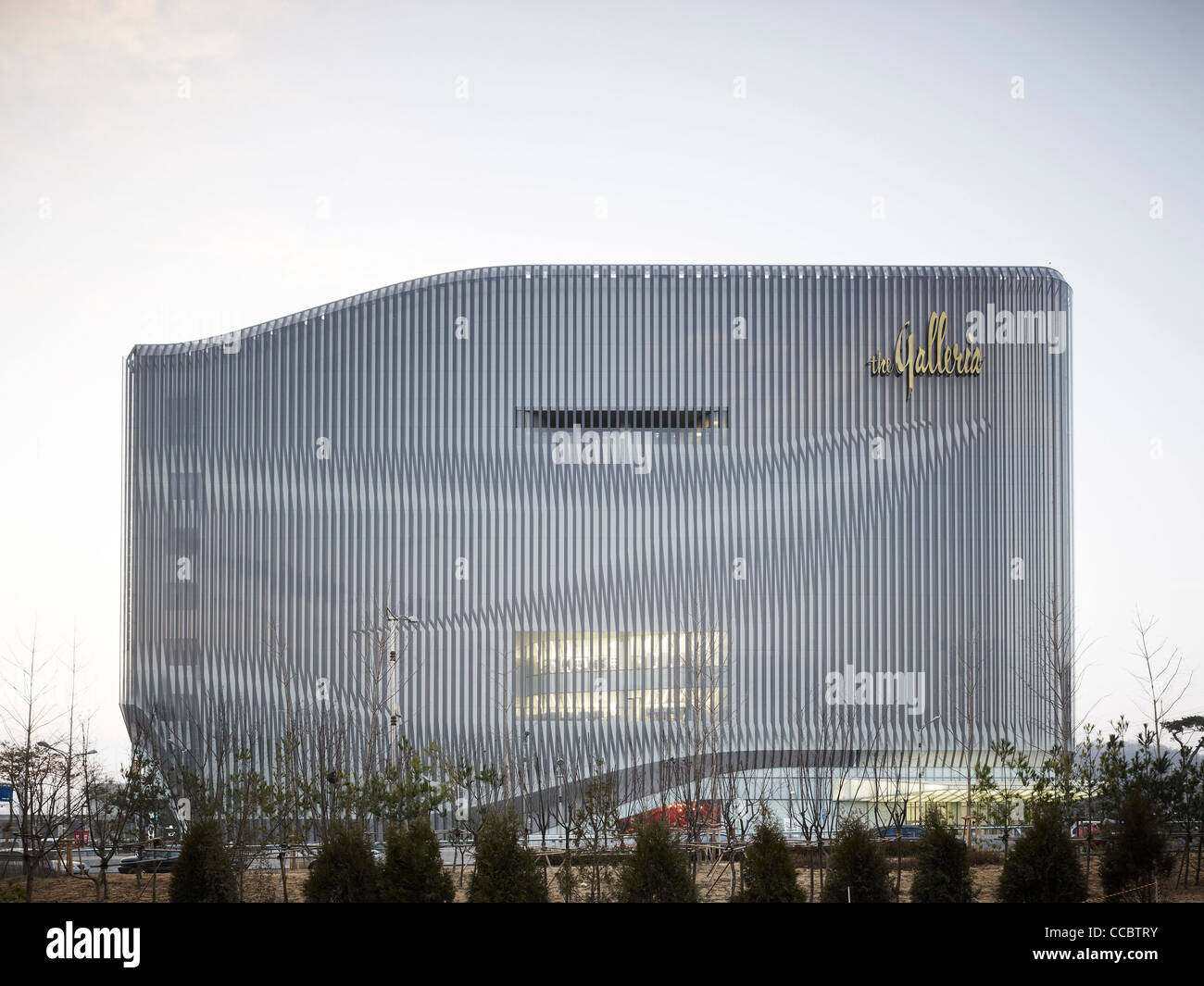 The Galleria Cheonan Building Organisation Employs A Propeller ...