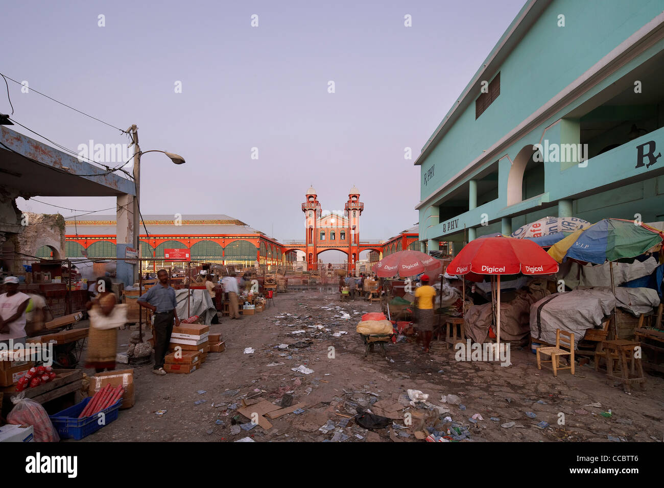 Port au prince haiti the iron market High Resolution Stock Photography ...