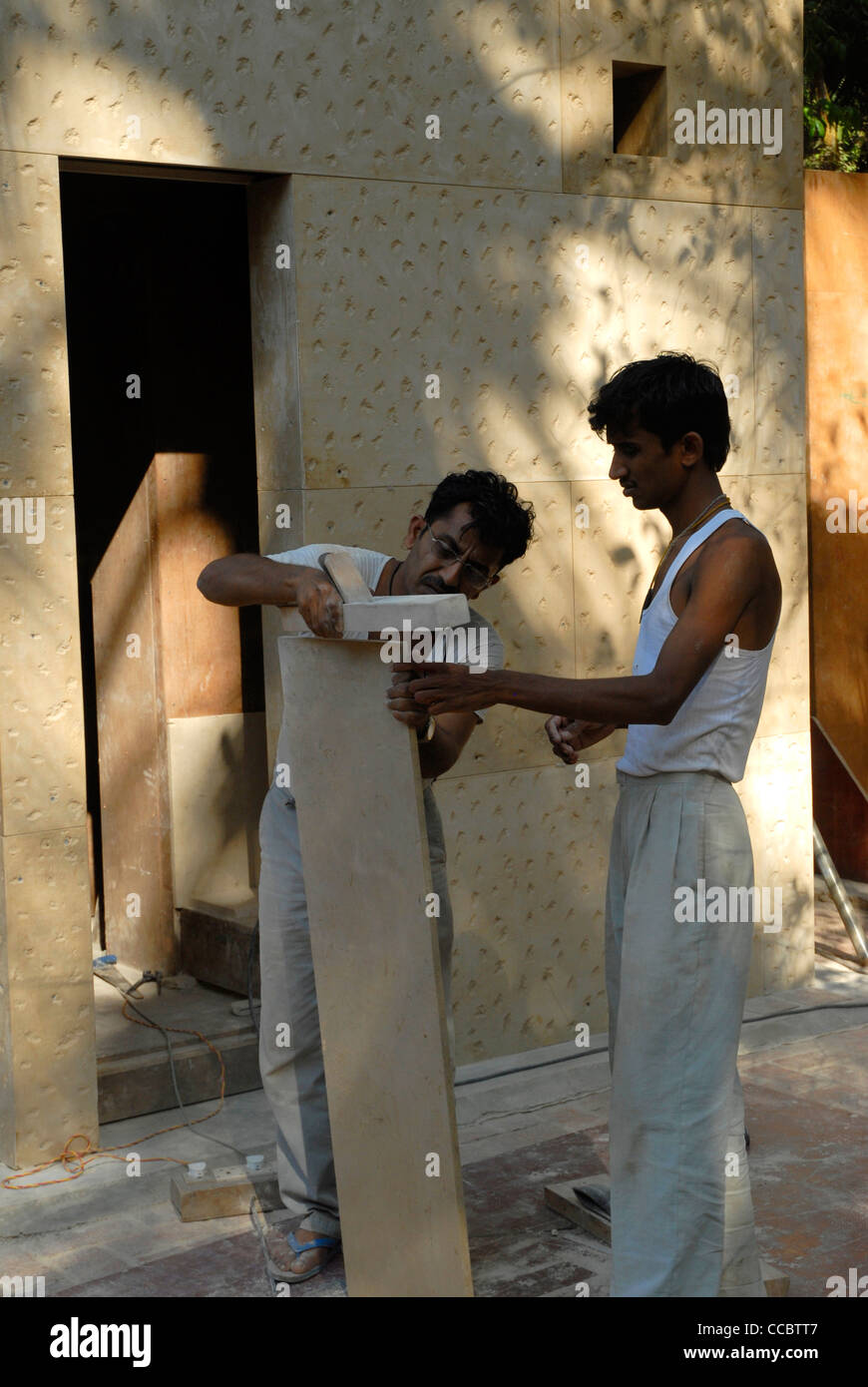 STUDIO, MUMBAI WORKSHOP, ALIBAUG, INDIA, 2011 Stock Photo - Alamy