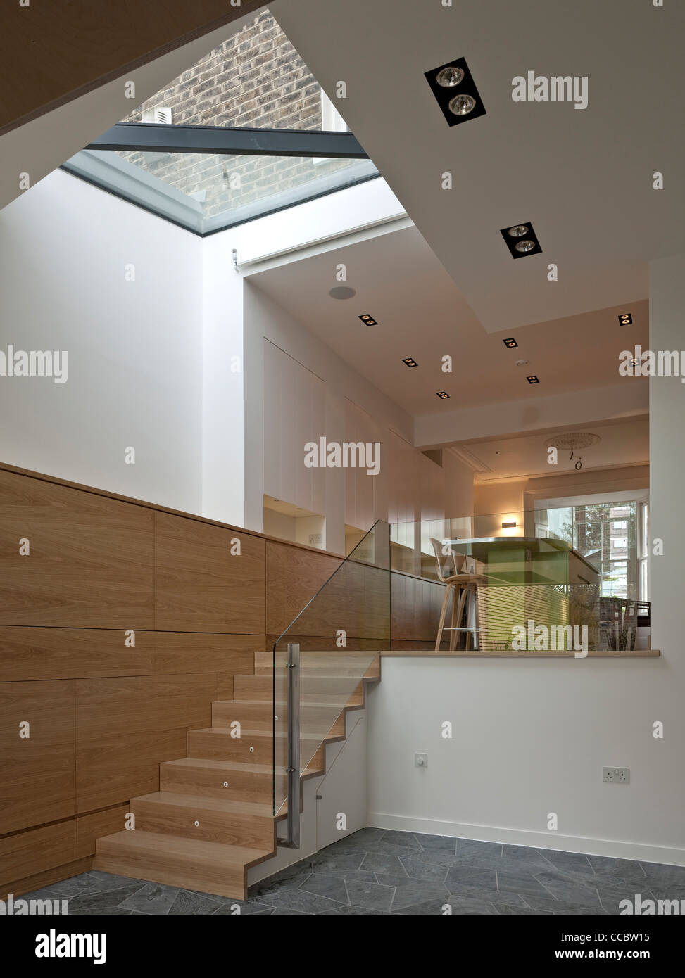 Victoria Park House, Ian Hay Architects, London, 2010, View from living ...