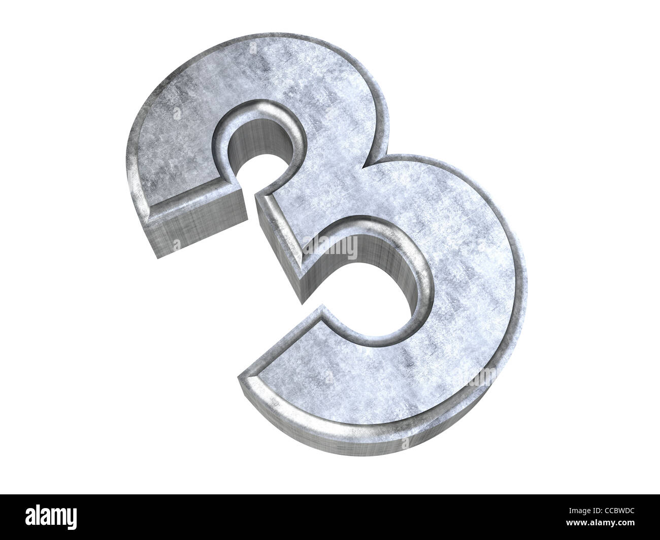 The number 3 Stock Photo - Alamy