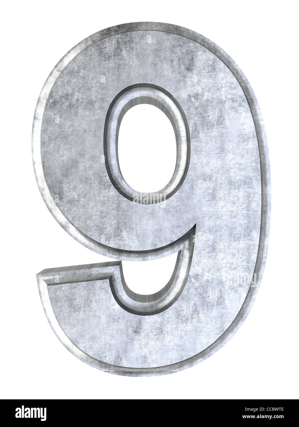 The number 9 Stock Photo - Alamy