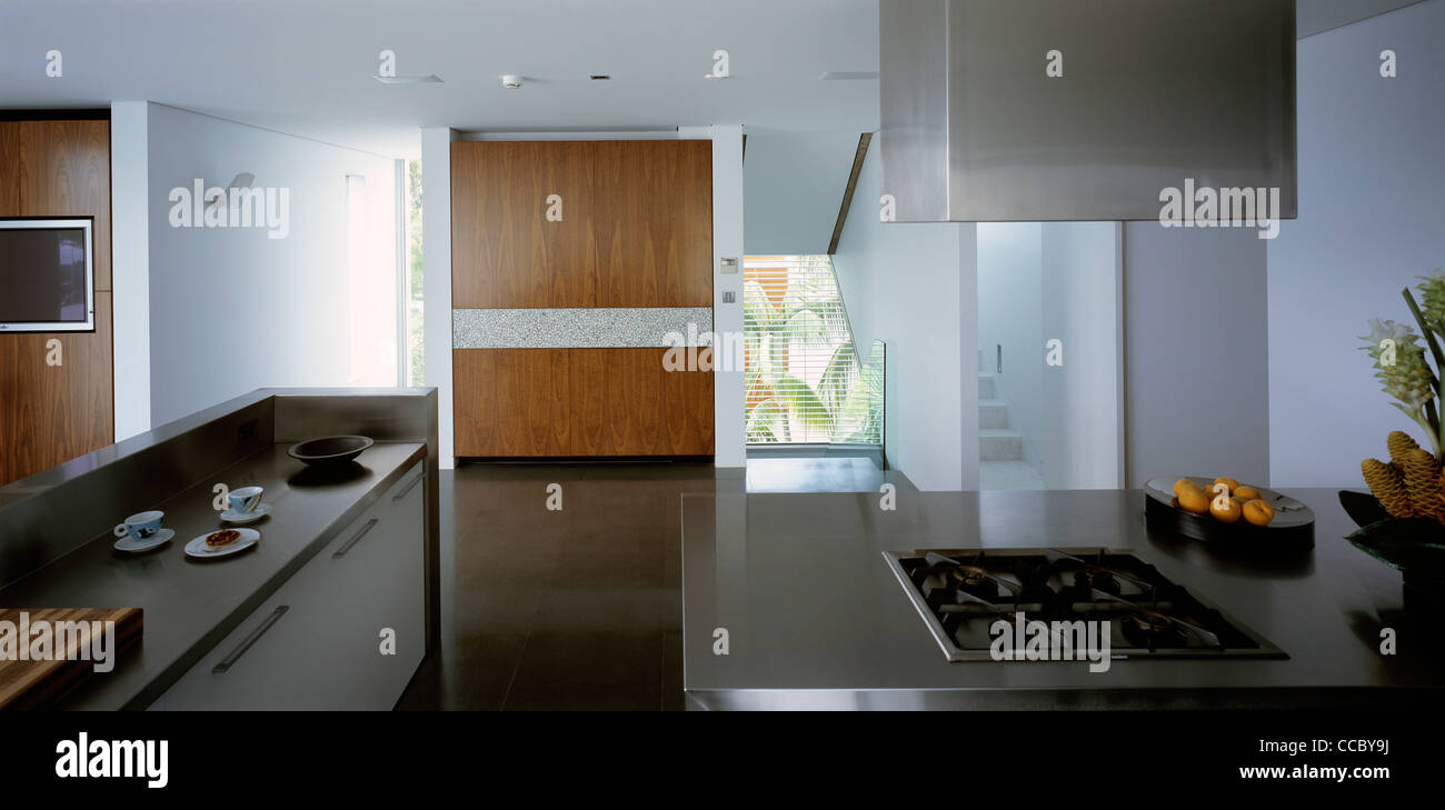 PRIVATE HOUSE KITCHEN Stock Photo - Alamy