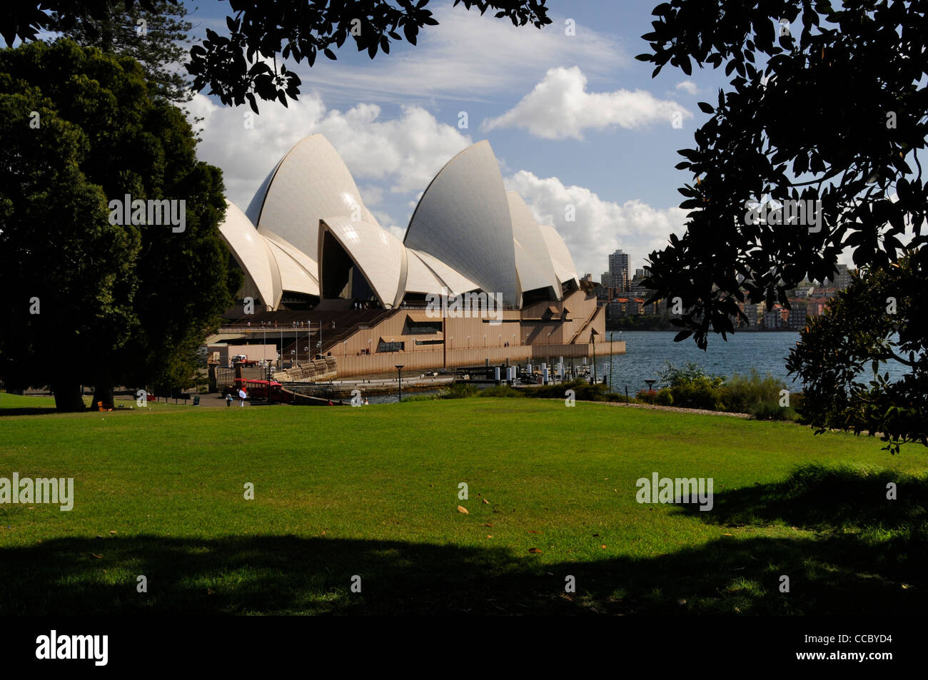 The Opera House from the Botanic Gardens in Sydney, New South Wales ...