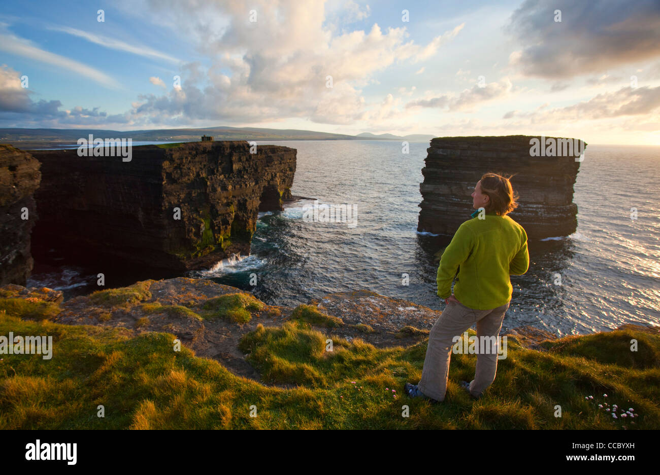 Downpatrick head , ireland hi-res stock photography and images - Alamy