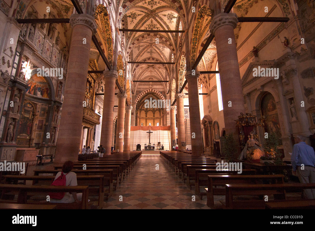 Sant' Anastasia Church, Verona, Veneto, Italy Stock Photo - Alamy