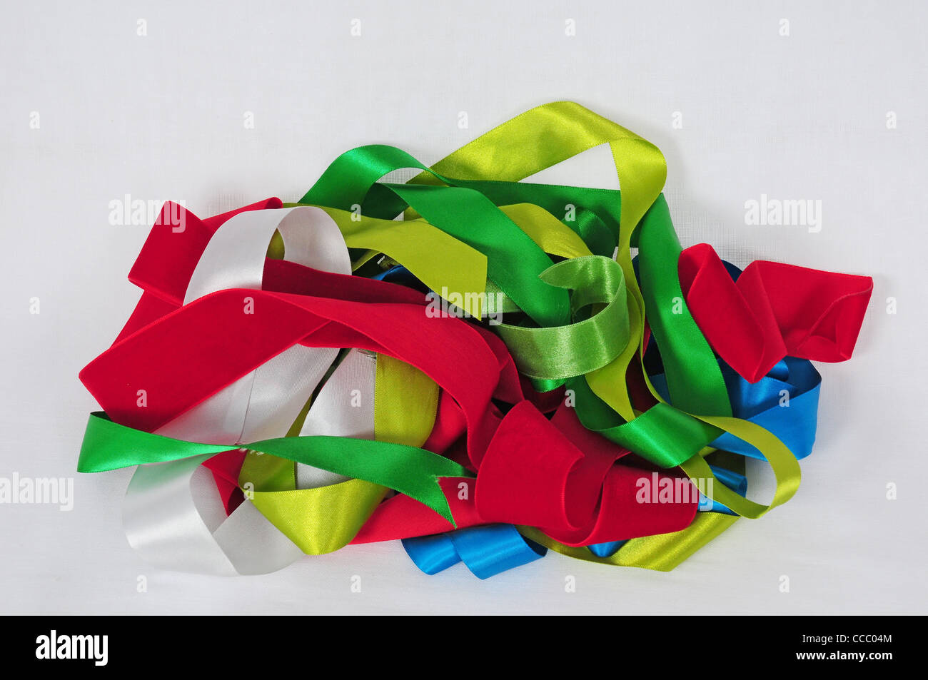 Pile of ribbons Stock Photo - Alamy