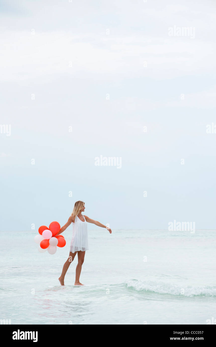 Empty balloon and full balloon balance hi-res stock photography and ...