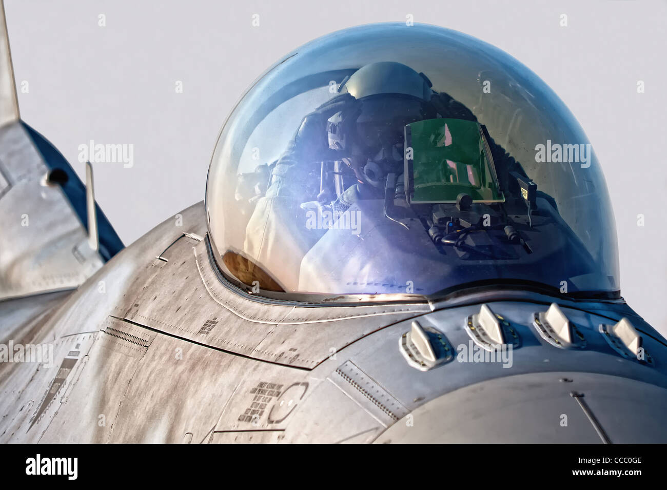 F-16 canopy Stock Photo - Alamy
