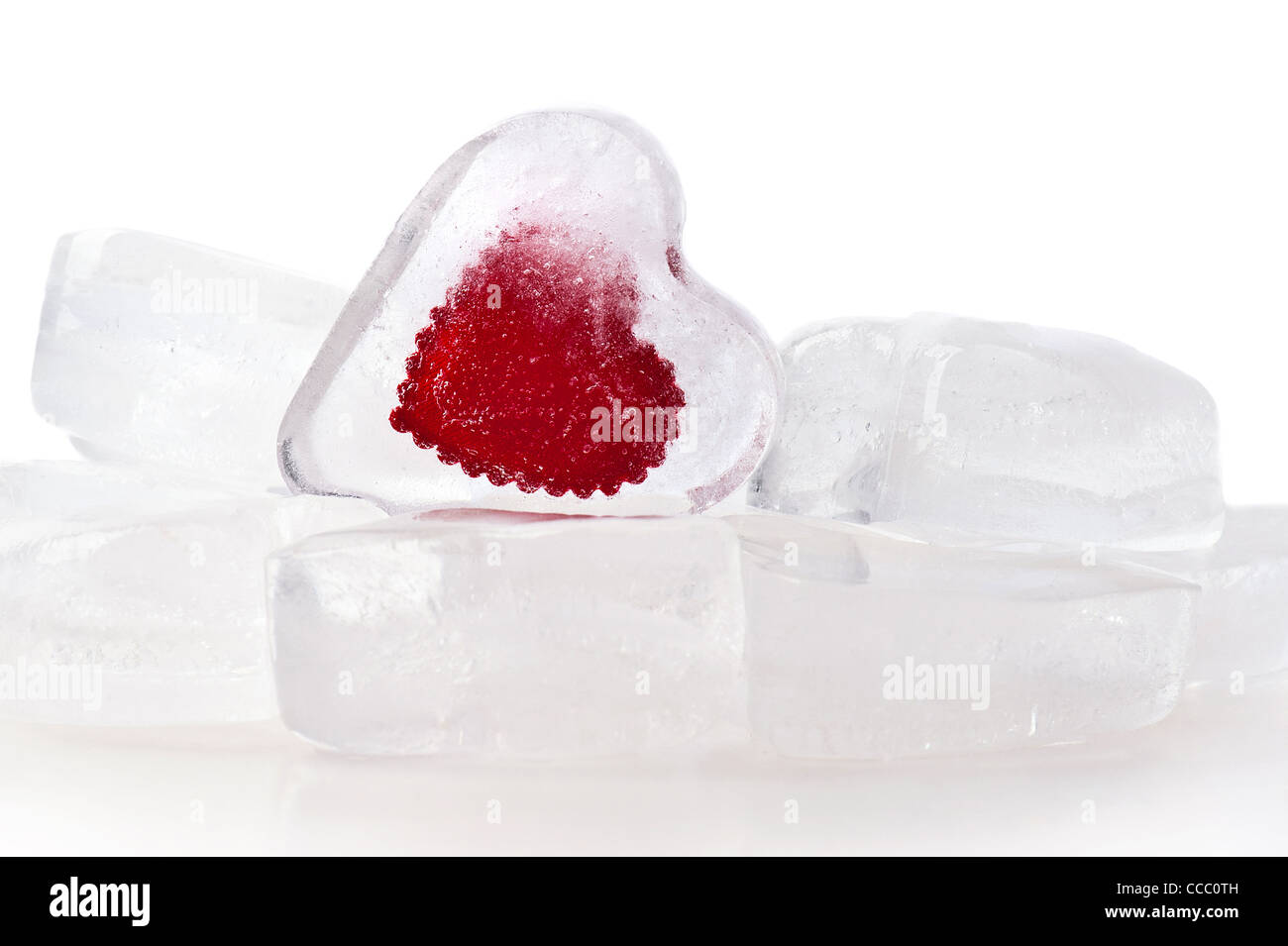 Frozen heart hi-res stock photography and images - Alamy
