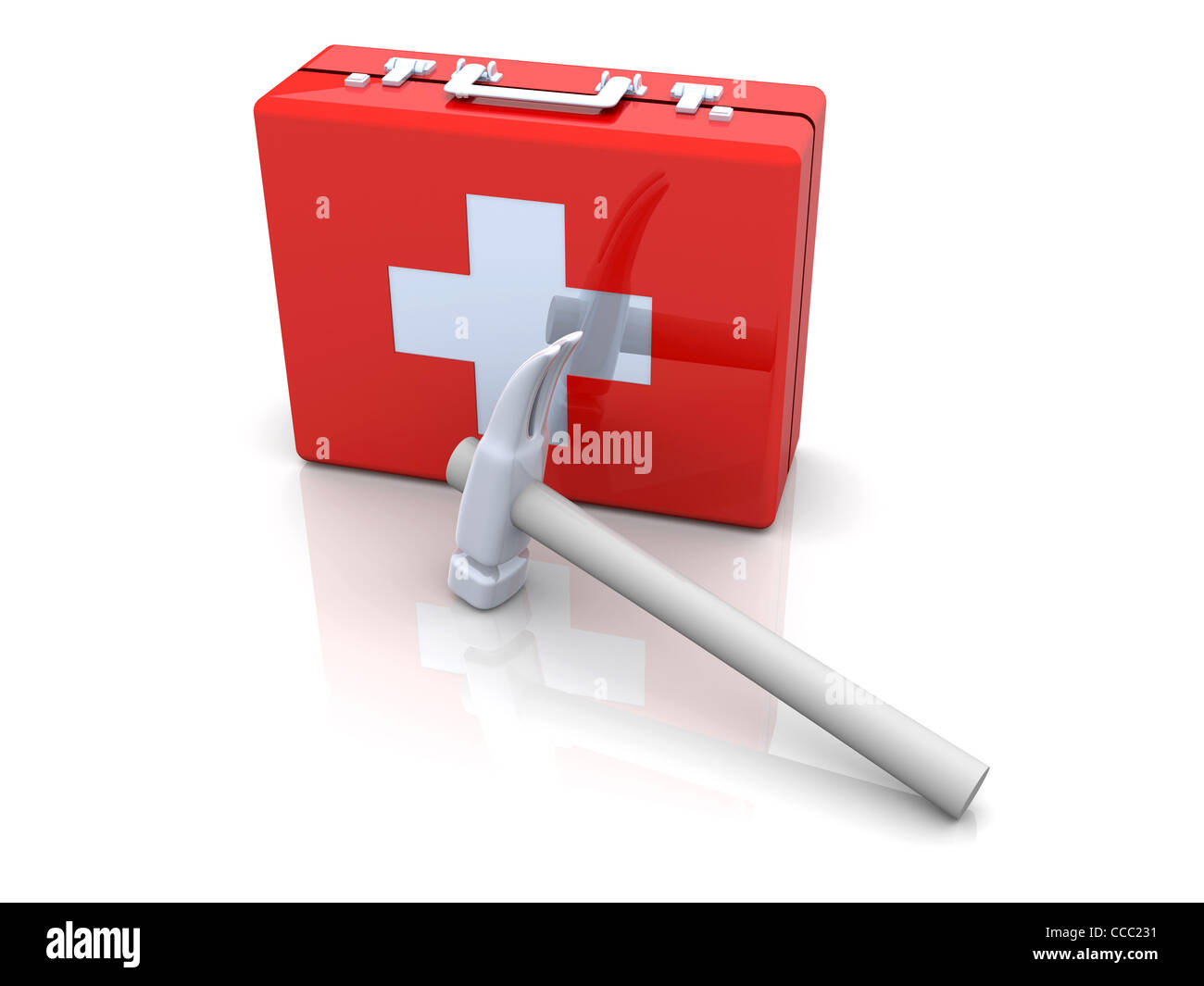 Construction First Aid Stock Photo - Alamy