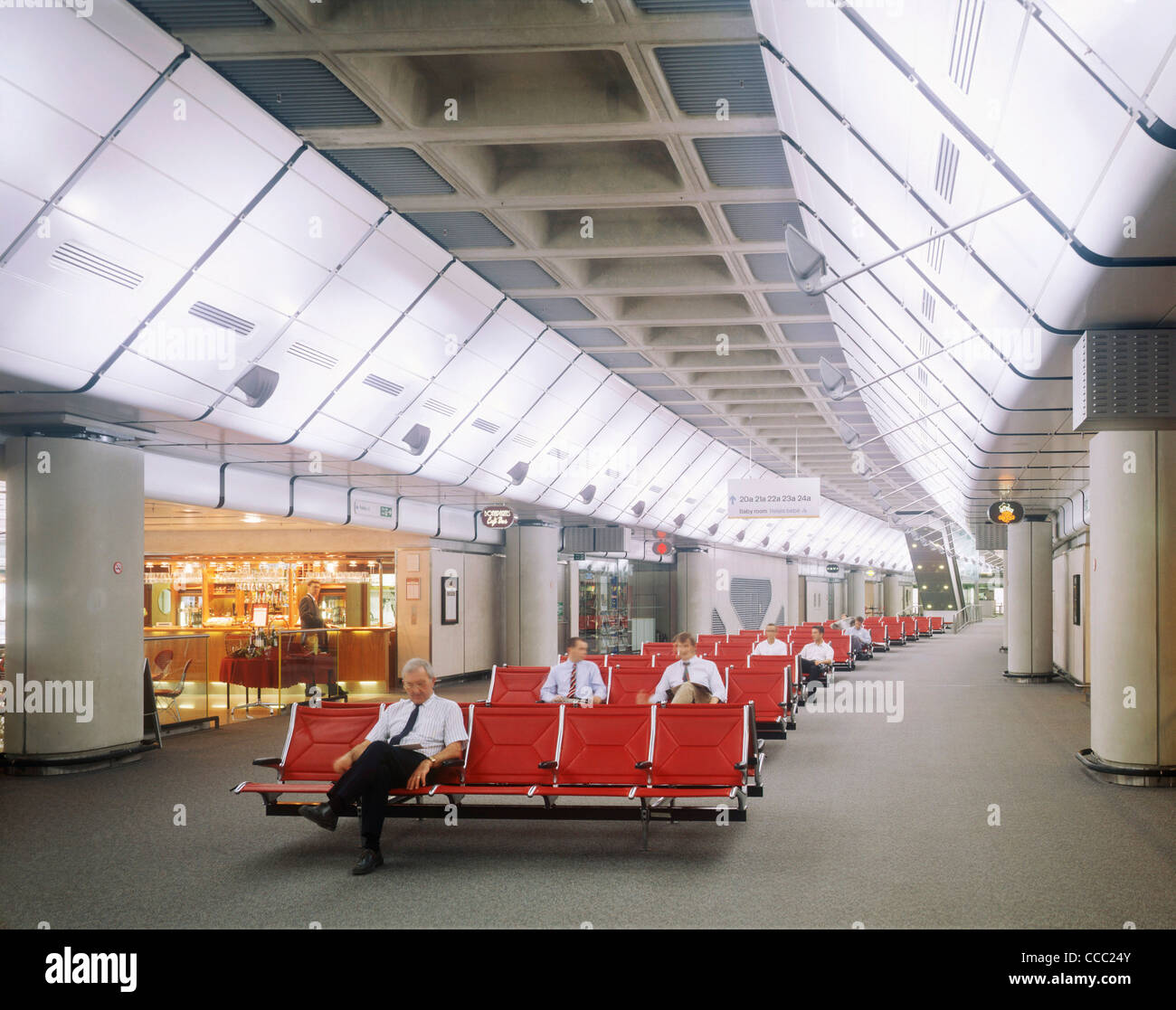 waterloo international terminal view of the passanger waiting areas ...