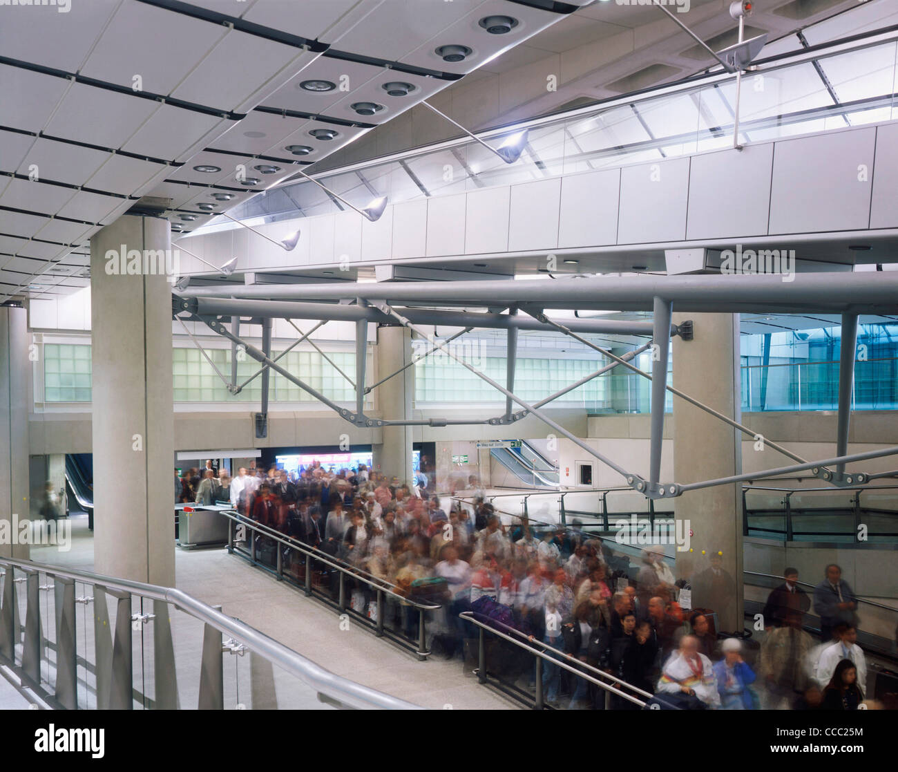 Waterloo International Terminal, London, United Kingdom, 2000 Stock ...