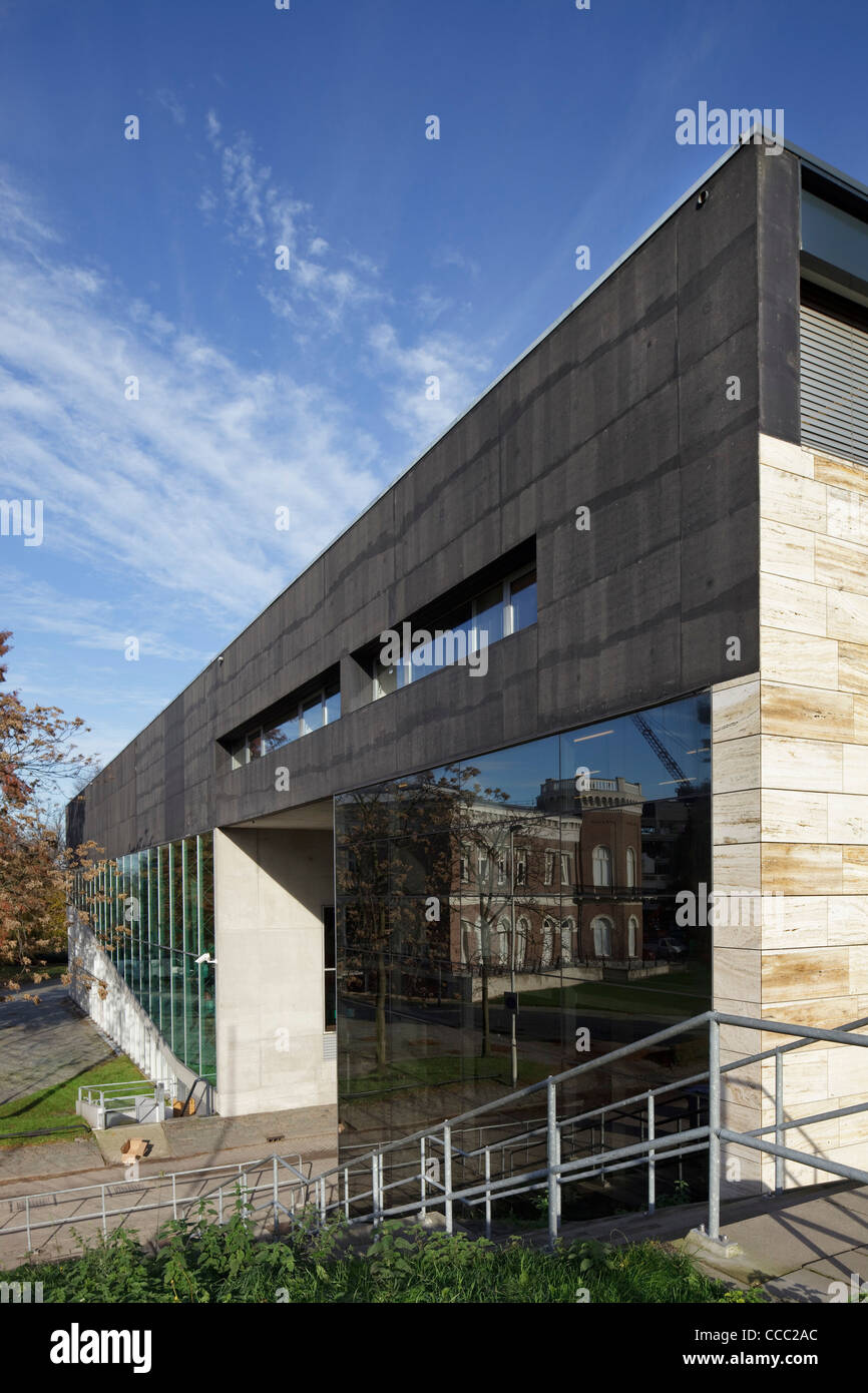 kunsthal, oma / rem koolhaas, rotterdam the netherlands, 1992, west ...