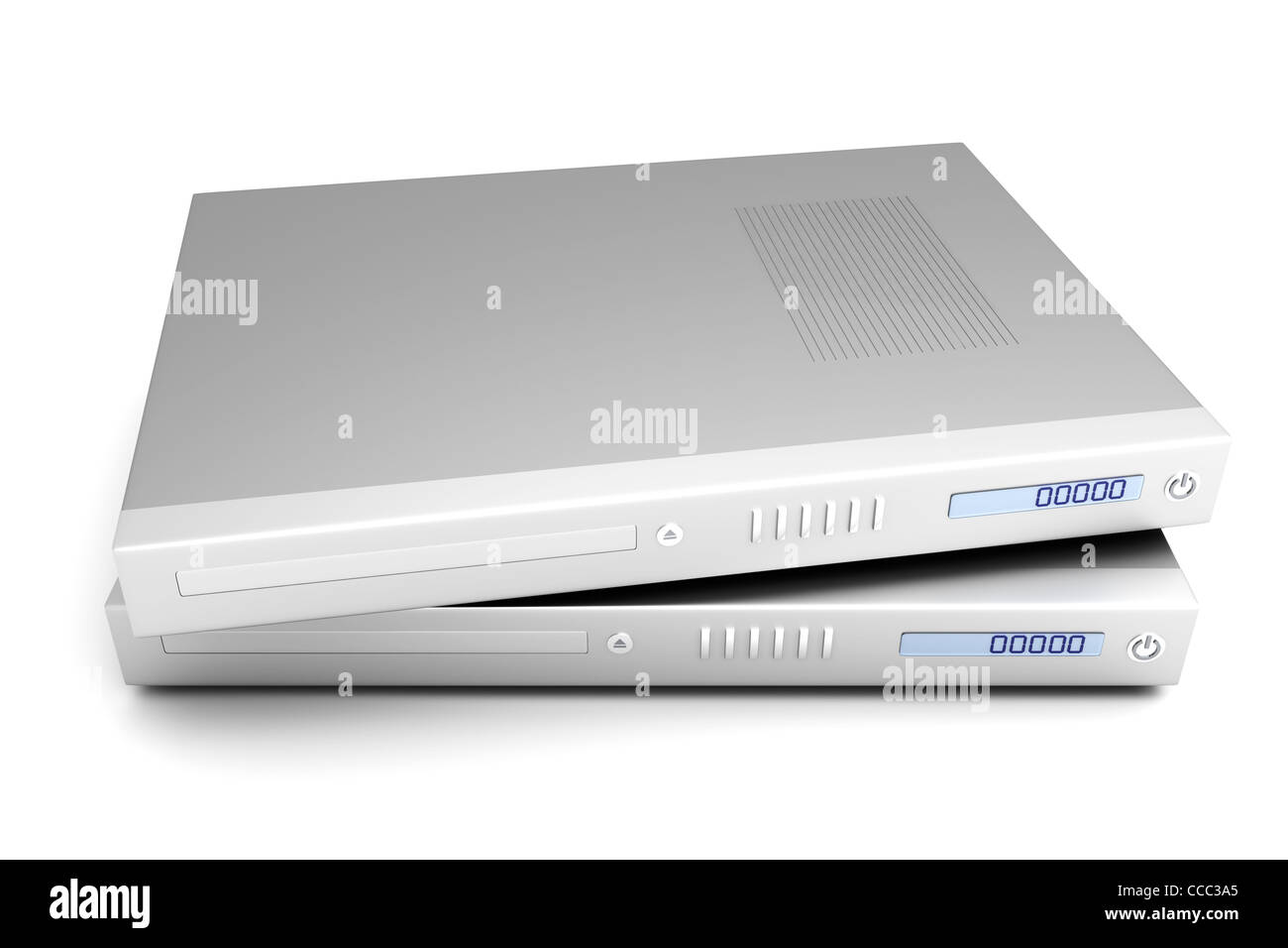 Two generic bluray / DVD devices Stock Photo - Alamy