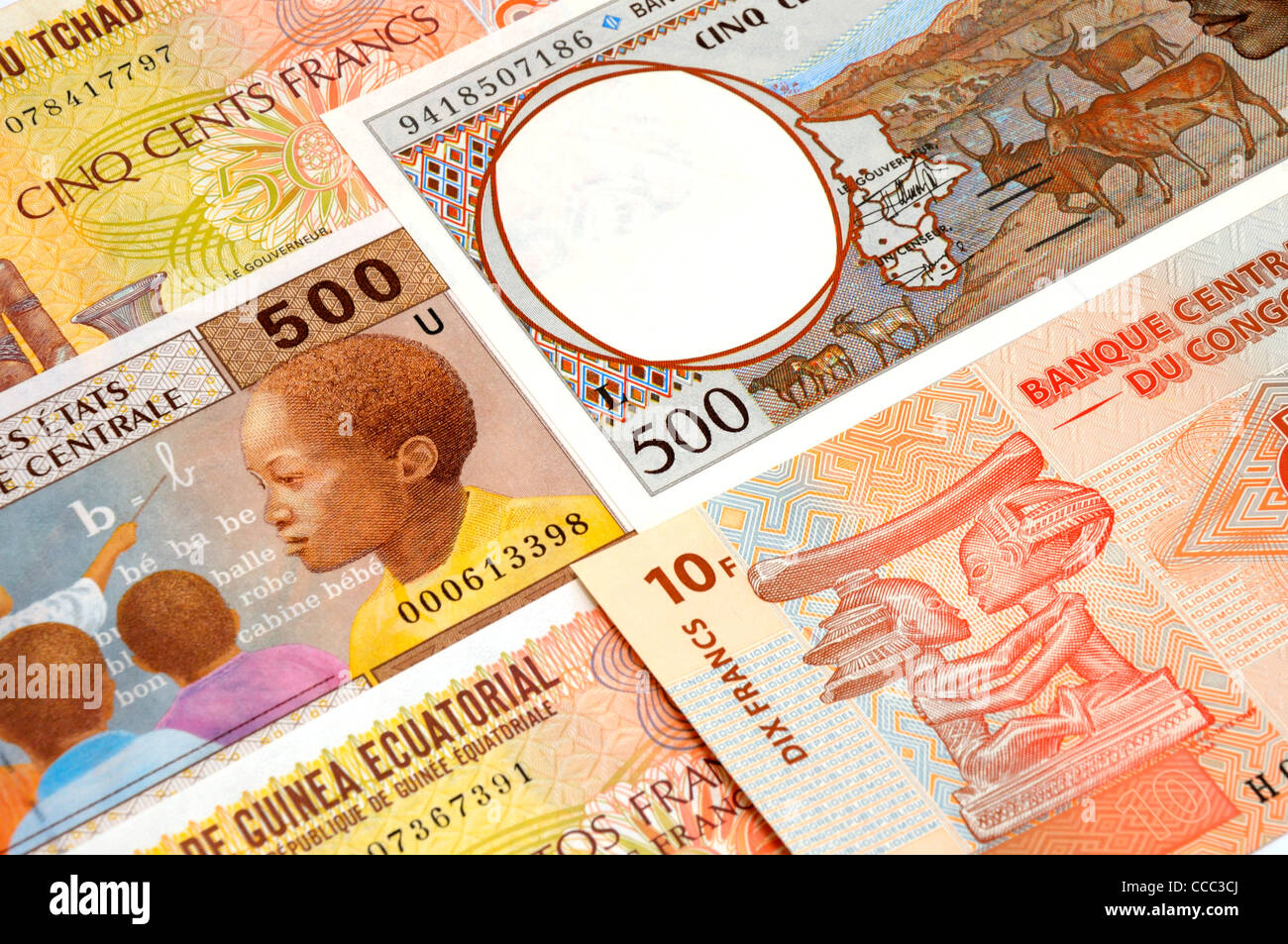 Central african cfa franc currency hi-res stock photography and images - Alamy