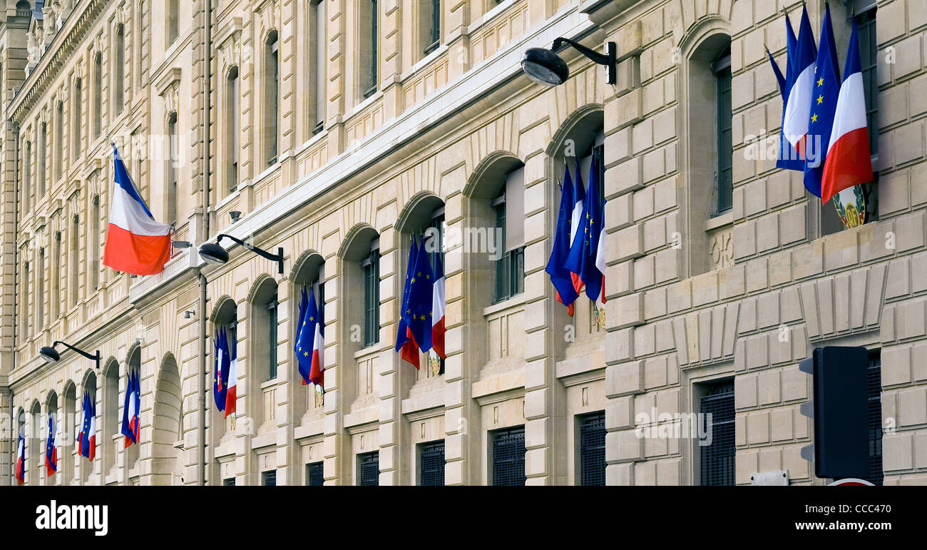 France's flags - Paris France Stock Photo - Alamy