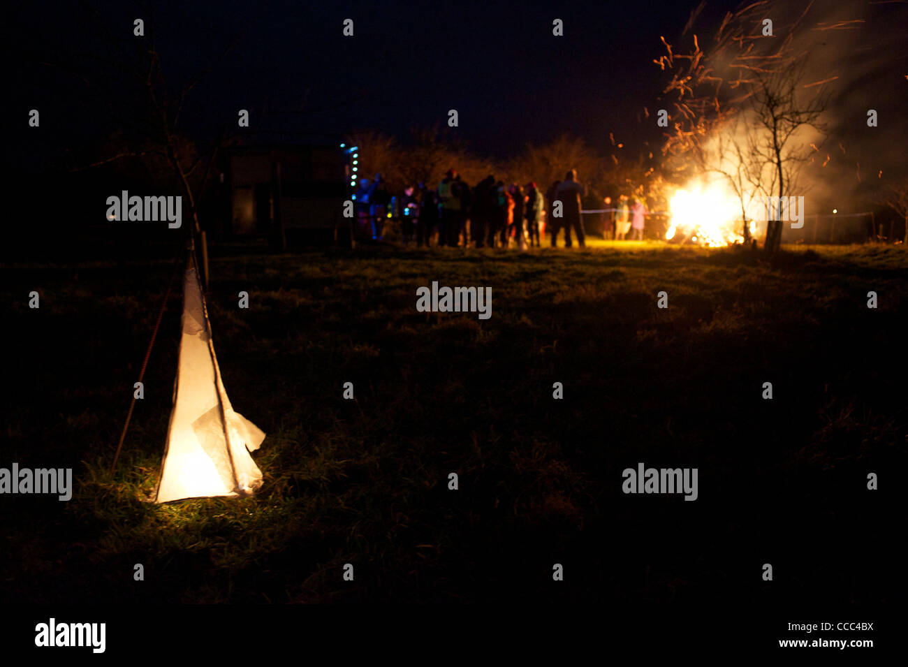 The ancient English tradition of Wassailing at Kenninghall wood Stock ...