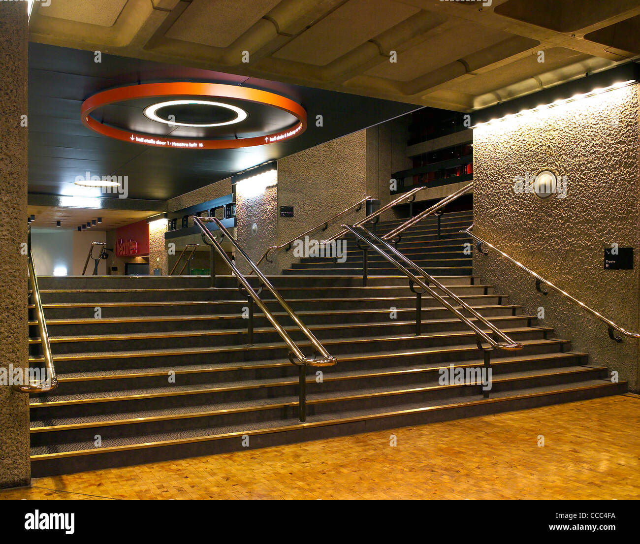 the barbican centre, ahmm llp. refurbished interior Stock Photo - Alamy