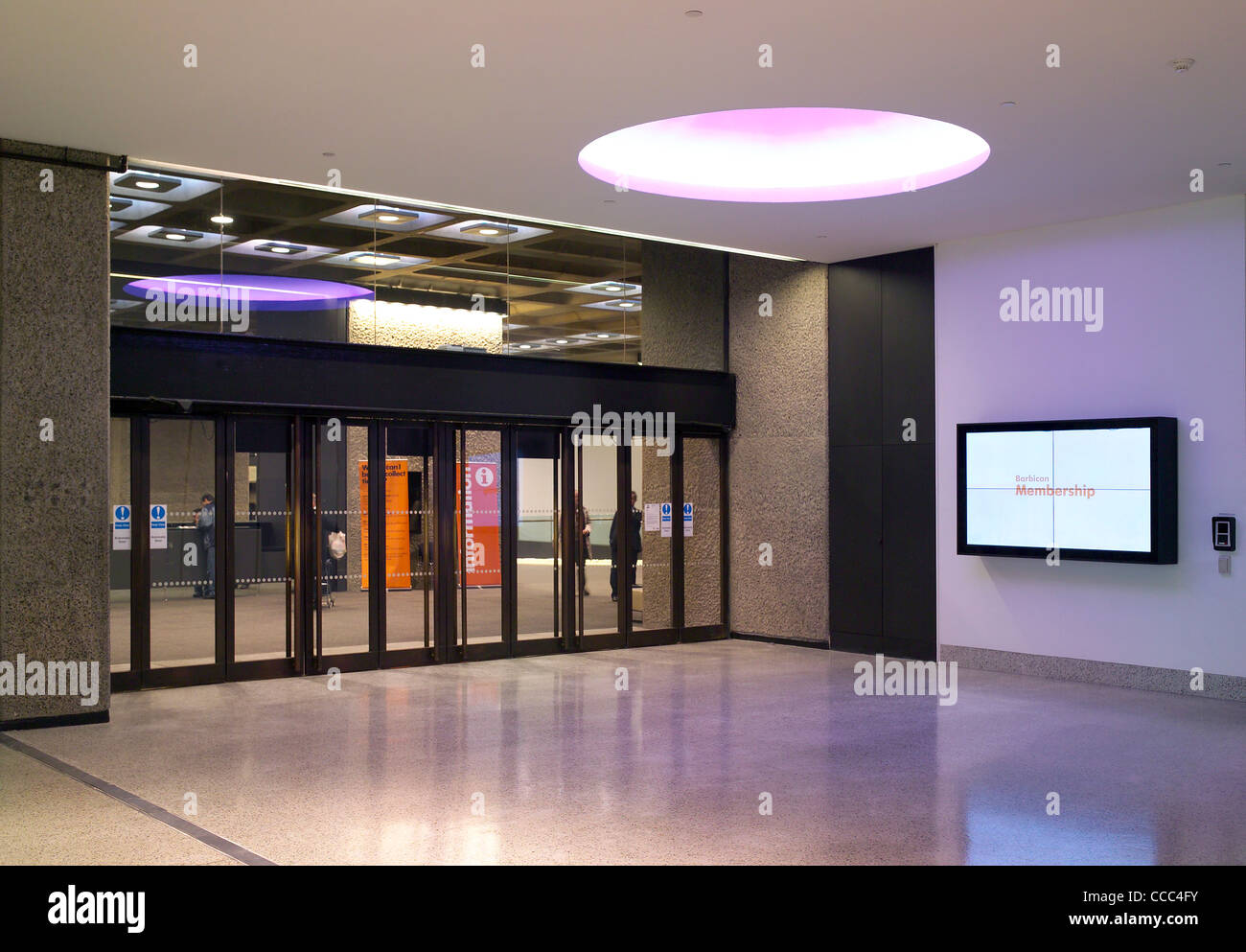 Barbican Centre Interior Design High Resolution Stock Photography and ...
